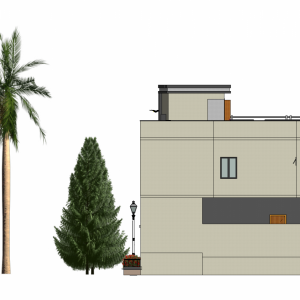 Download 3D Revit Model of 3 Storey Luxury Mansion