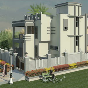 Download 3D Revit Model of 3 Storey Luxury Mansion