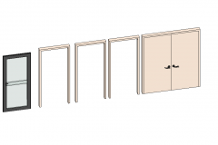 Revit doors families (part 2)