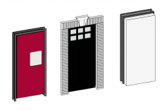 Revit doors families (part 2)