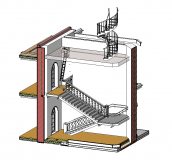 Revit Railway Station Project (Description & Free Download)