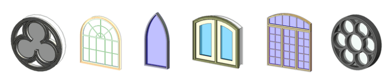 1000+ Revit Window Families - (Free & No Registration)