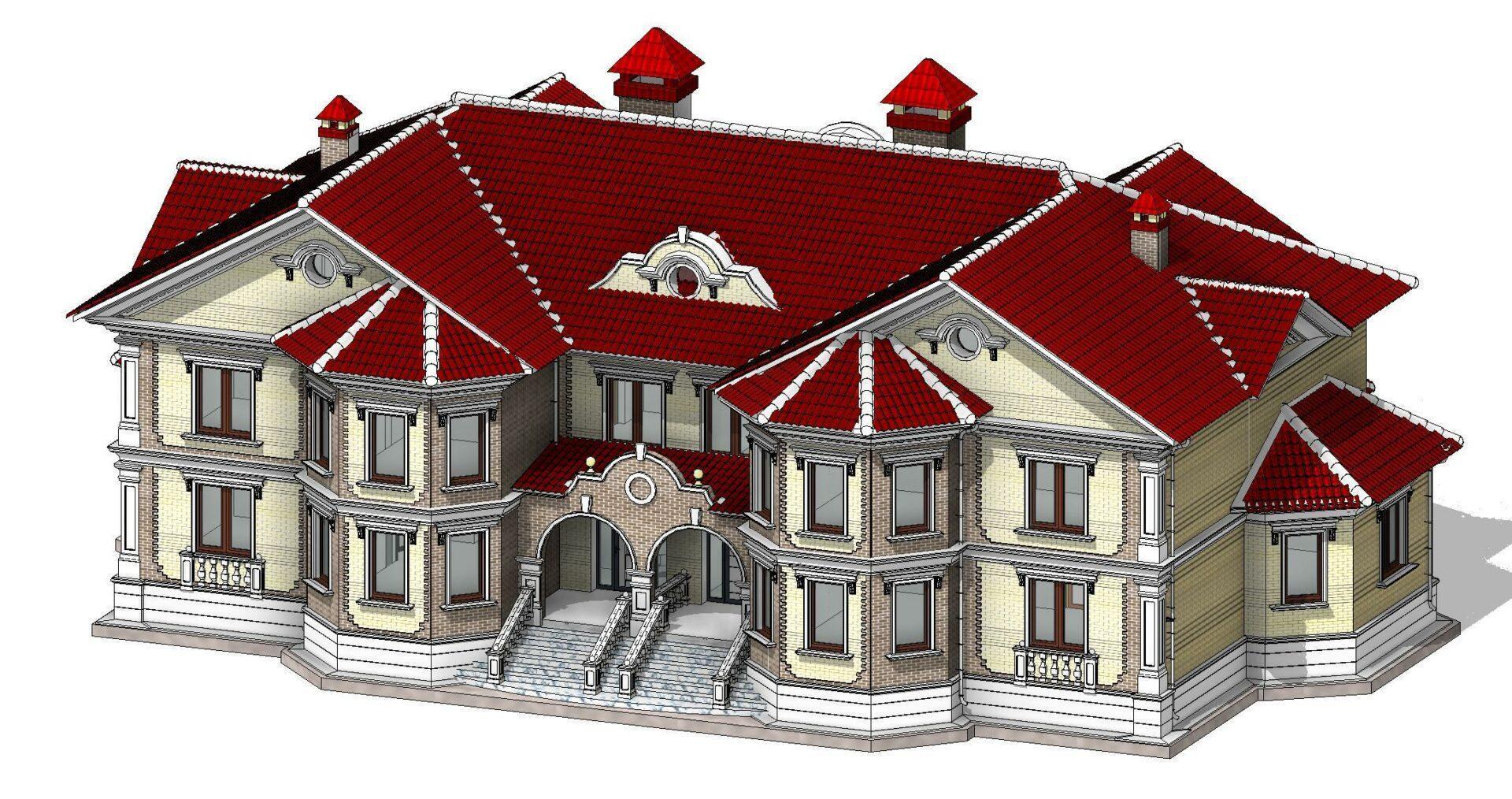 2-Storey Building Project In Revit